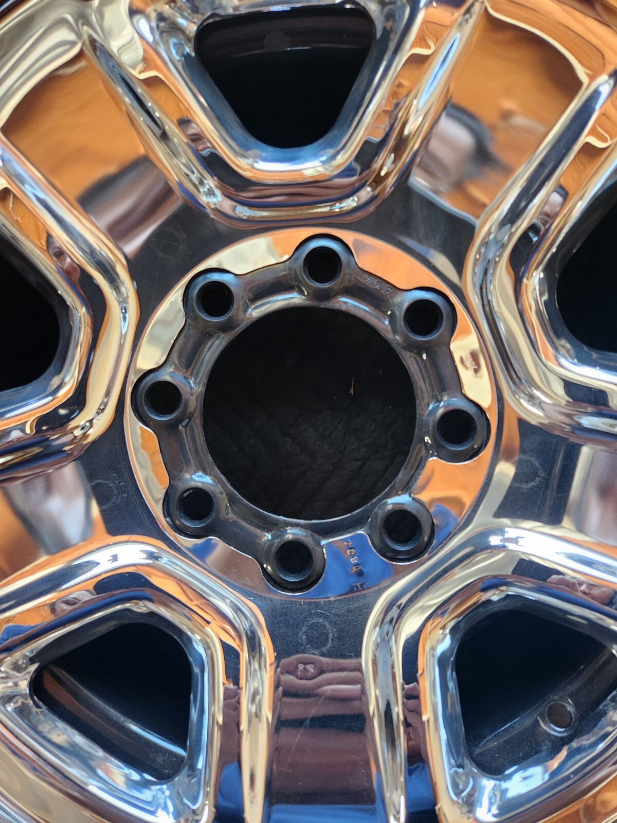 OEM 18" 18x8 Dodge RAM 2500 3500 8 Lug Chrome Steel Wheel Rim ...