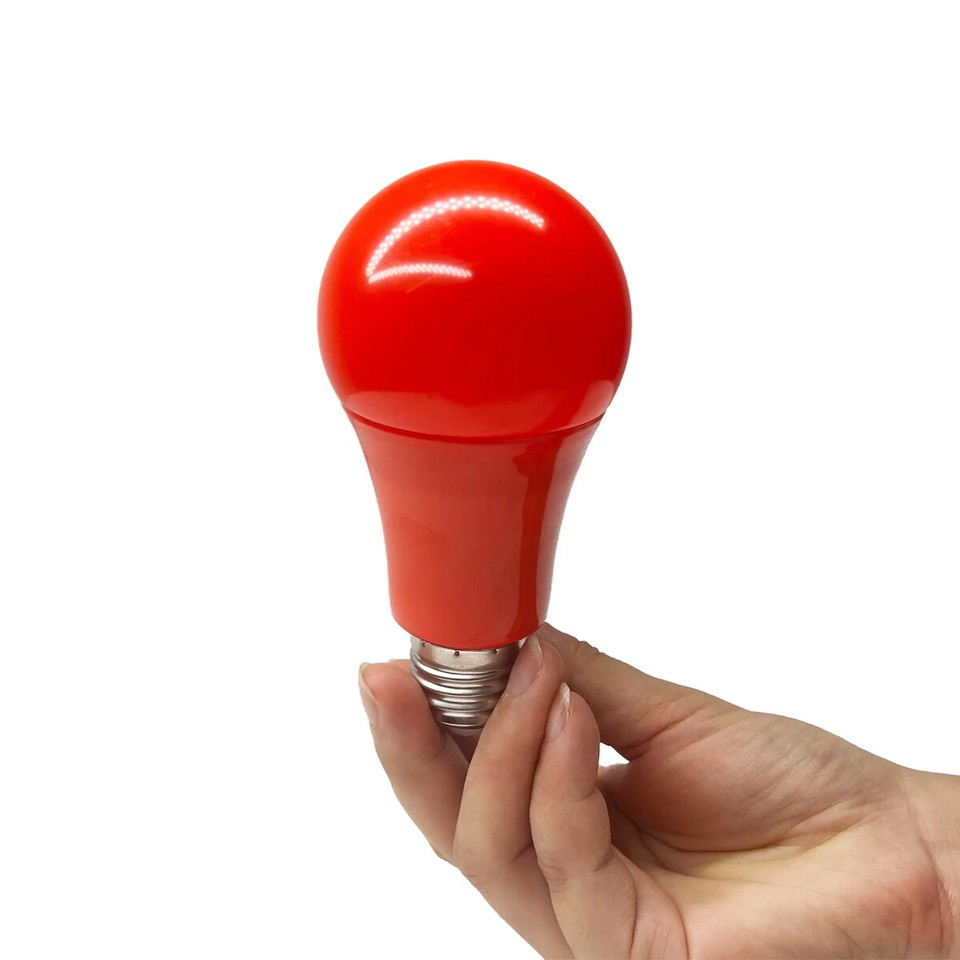 All Colors LED Lamp Bulbs E27 Screw Chip 2835 Plastic Bulb for Outdoor ...