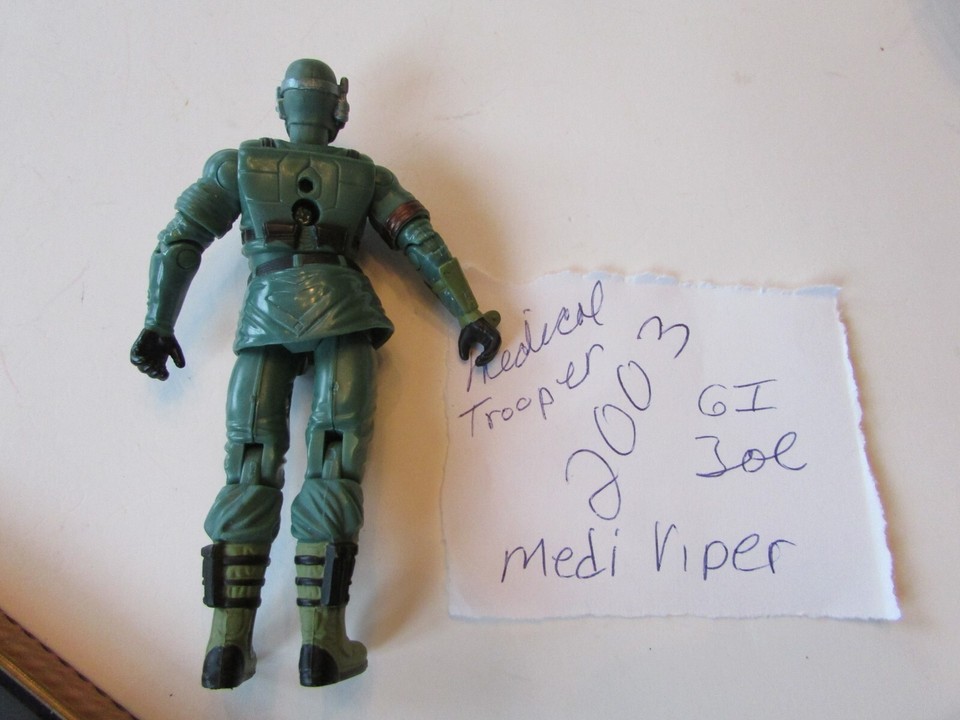 Hasbro GI Joe Action Figure 2003 Medi Viper Medical Trooper | eBay