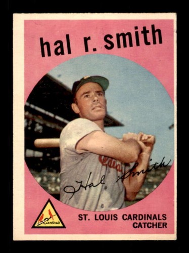 1959 Topps #497 Hal Smith VG/VGEX Cardinals 556506 | eBay