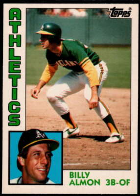 1984 Topps Tiffany #241 Bill Almon NM+++ Athletics | eBay