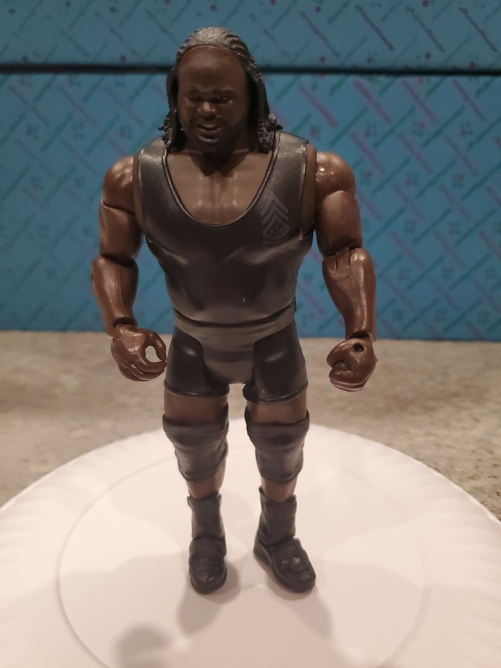 HTF Version 2011 MATTEL WWE WWF WSM MARK Henry 7" Silver Logo Wrestling ...