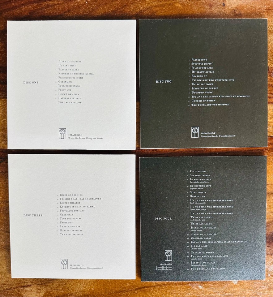 SIGNED XTC Apple Box 4CD Set – Andy Partridge Autograph – Rare ...
