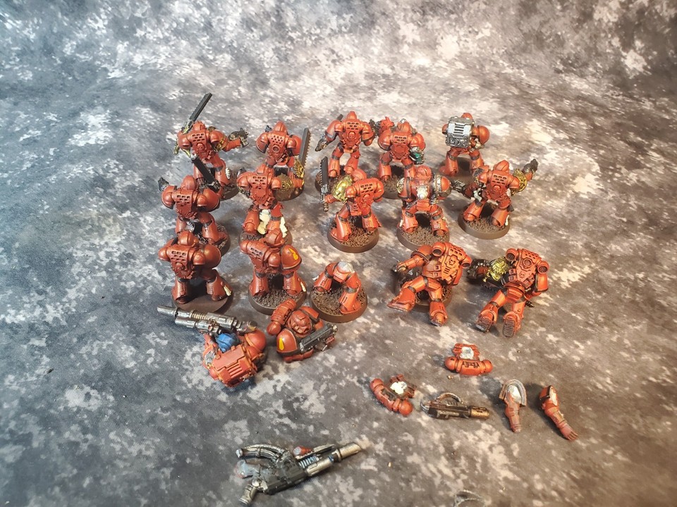 Warhammer 40k Space Marine Blood Angels 30k Horus Heresy Assault ...