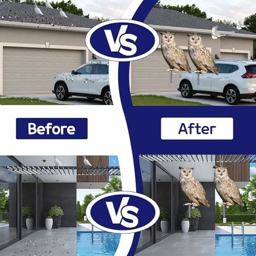 4Pcs Bird Scare Reflective Hanging Decoration, Effective Bird Control ...