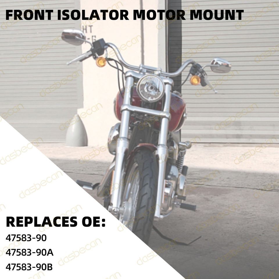 Front Isolator Motor Mount For 1991-2017 Harley Davidson DYNA FXD 47583 ...