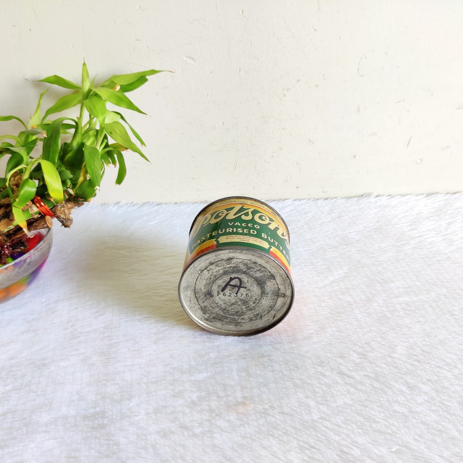 1940s Vintage Polson Butter Advertising Tin Box Old Decorative ...
