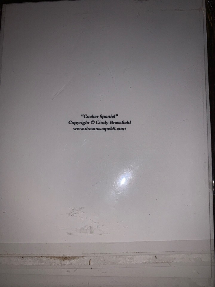 10 Buff Puppy Dog Cocker Spaniel Puppies Greeting Notecards/ Envelopes ...