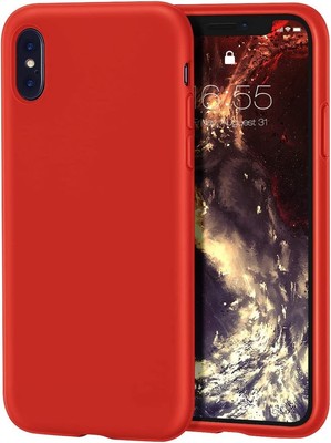 Milprox Iphone x case Silicone Red | eBay