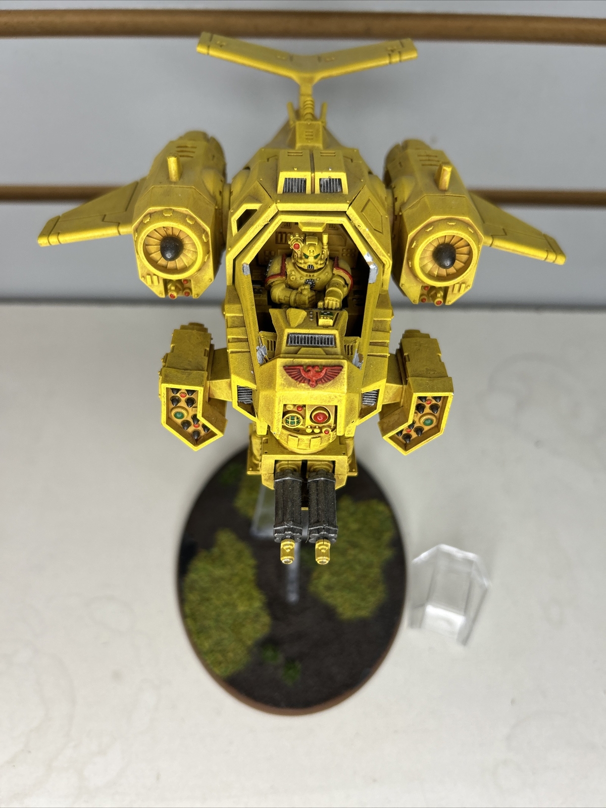 Warhammer 40k Space Marines Stormtalon - Textured Base + Painted | eBay