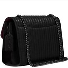 ️ Coach Parker 18 76029 Quilted Leather Black/Pewter Shoulder Bag | eBay