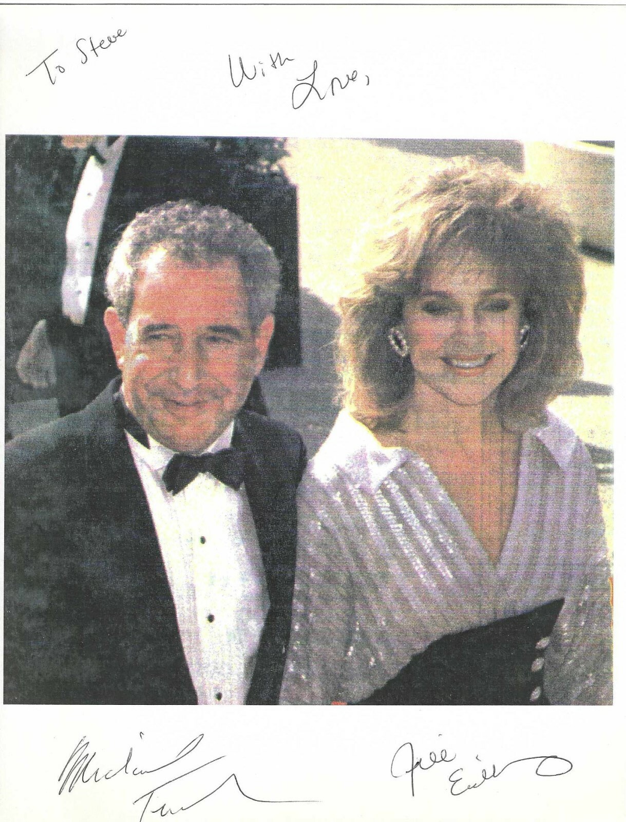 Jill Eikenberry & Michael Tucker Signed Paper Stock Photo / IN PERSON L ...
