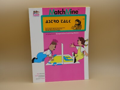 Kagan Match Mine Astro Talk Cooperative Learning Game | eBay