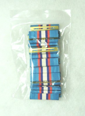 US Air Force Outstanding Airmen of the Year Ribbon, 25 service ribbons ...