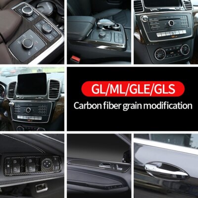 Carbon Fiber Moulding Full Trim For Mercedes Benz ML GL GLE W166 GLS ...