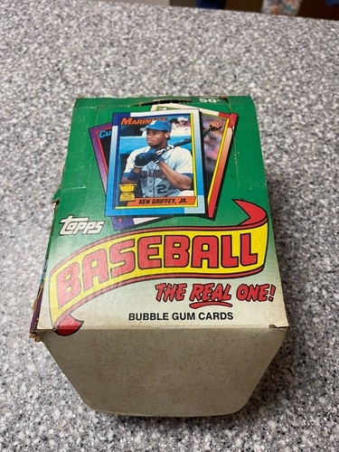 1990 Topps Baseball Wax Box with 36 sealed Packs. | eBay