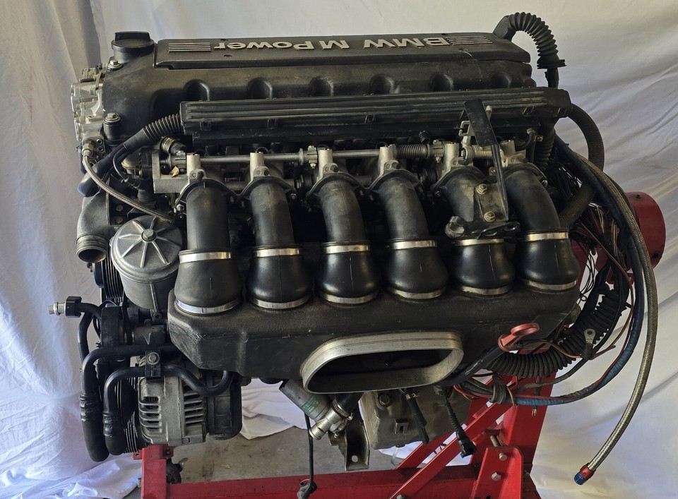 91-95 BMW E36 M3 3.2L EVO OBD 1 European Spec Engine S50B32 Leak Down ...