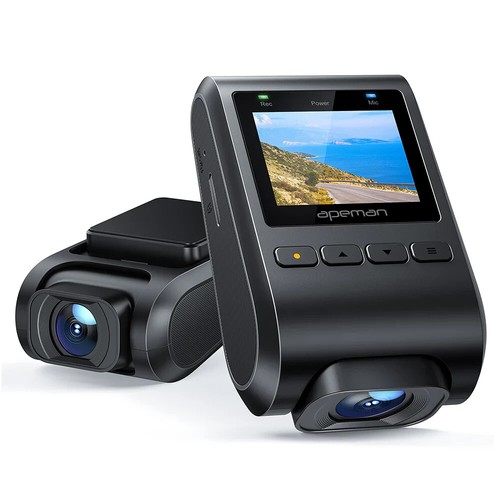apeman C370 Mini Dashcam Mini caméra de tableau de bord Apeman C370 ...