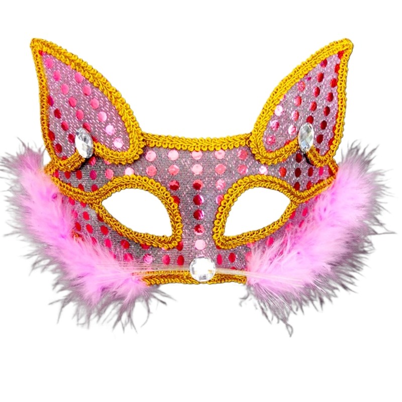 Cats Mask Masquerade Mask Hallowee Mask Half Face Mask Foxes Mask ...