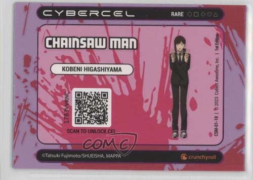 2023 Collect Awesome Chainsaw Man Cybercel Kobeni Higashiyama #CSM-01-18 0u06 | eBay