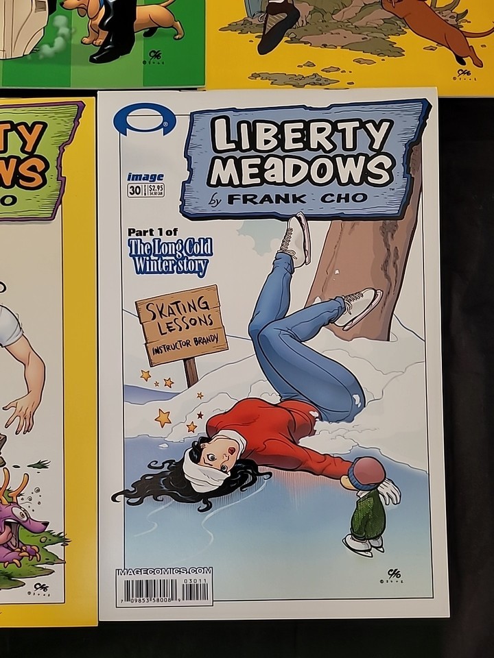 7 Image Comics Lot Liberty Meadows 25 26 28-30 2003 Frank Cho Brandy ...