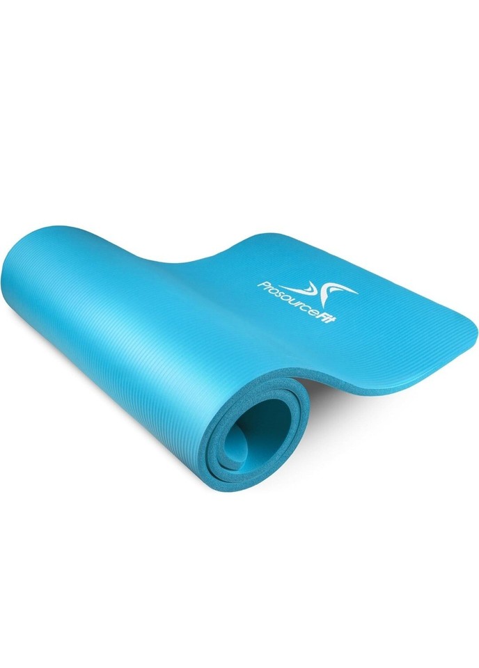 Extra Thick Yoga and Pilates Mat ½” (13mm), 71-inch Long High Density ...
