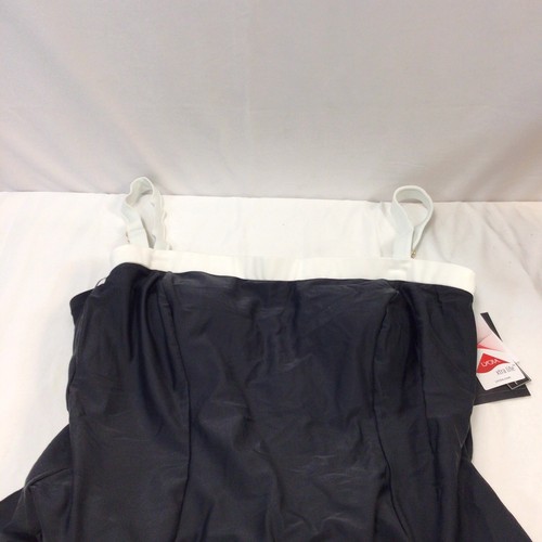 Maxine Of Hollywood Women's Bandeau Swim Dress One Piece Swimsuit ...