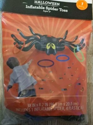 Halloween Inflatable Spiders Ring Toss Game | eBay