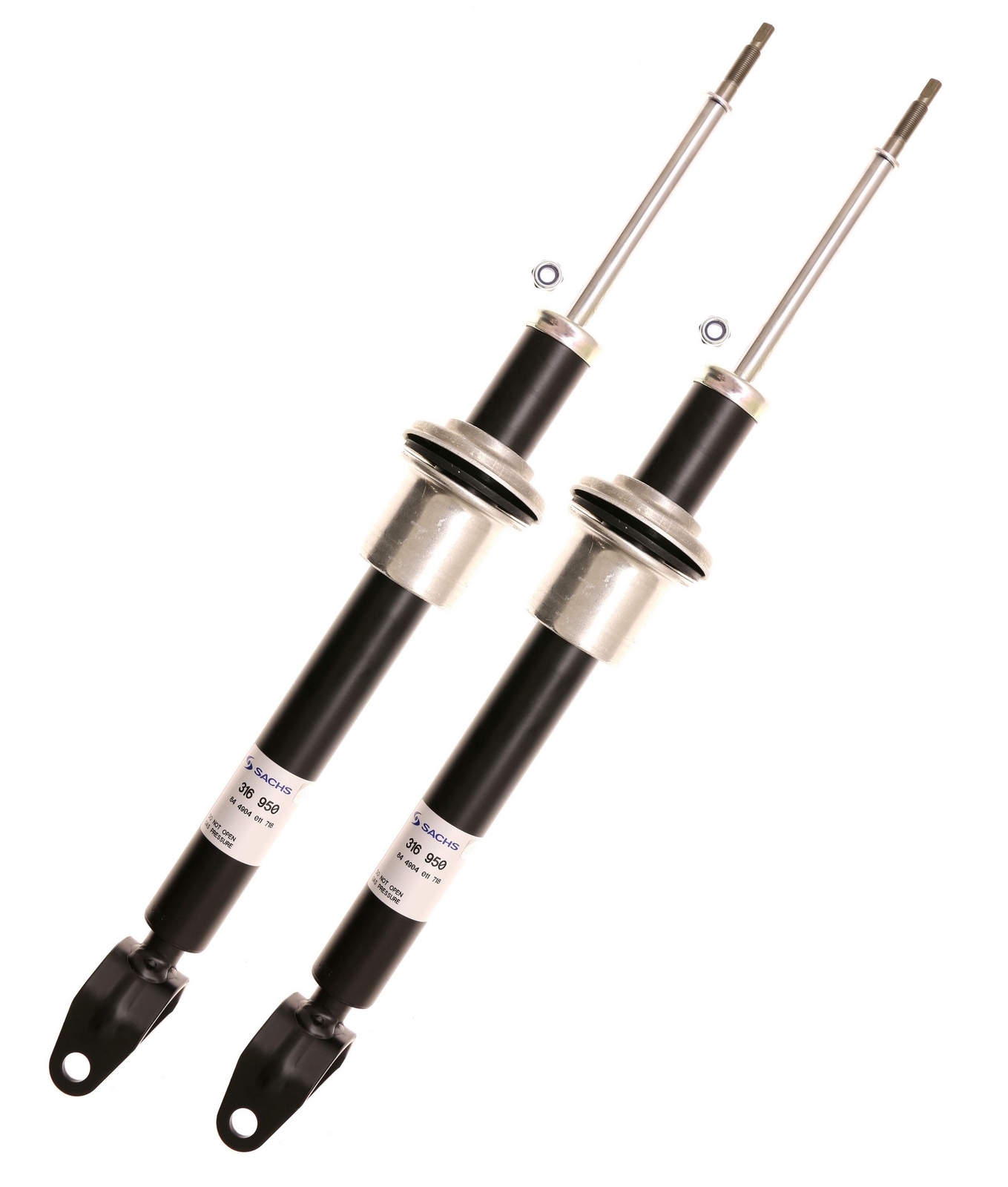 Front Set of 2 For Mercedes W211 E320 E350 E500 Shocks Absorber Sachs ...