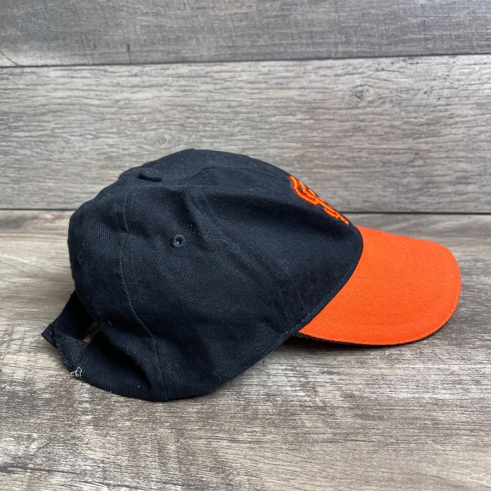 San Francisco Giants Baseball Cap Men's Black Orange 100% Cotton ...