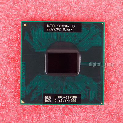 Intel Core 2 Duo T9500 2.6 GHz Dual-Core CPU Processor SLAYX ...