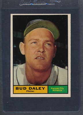 1961 Topps #422 Bud Daley Athletics EX *3151 | eBay