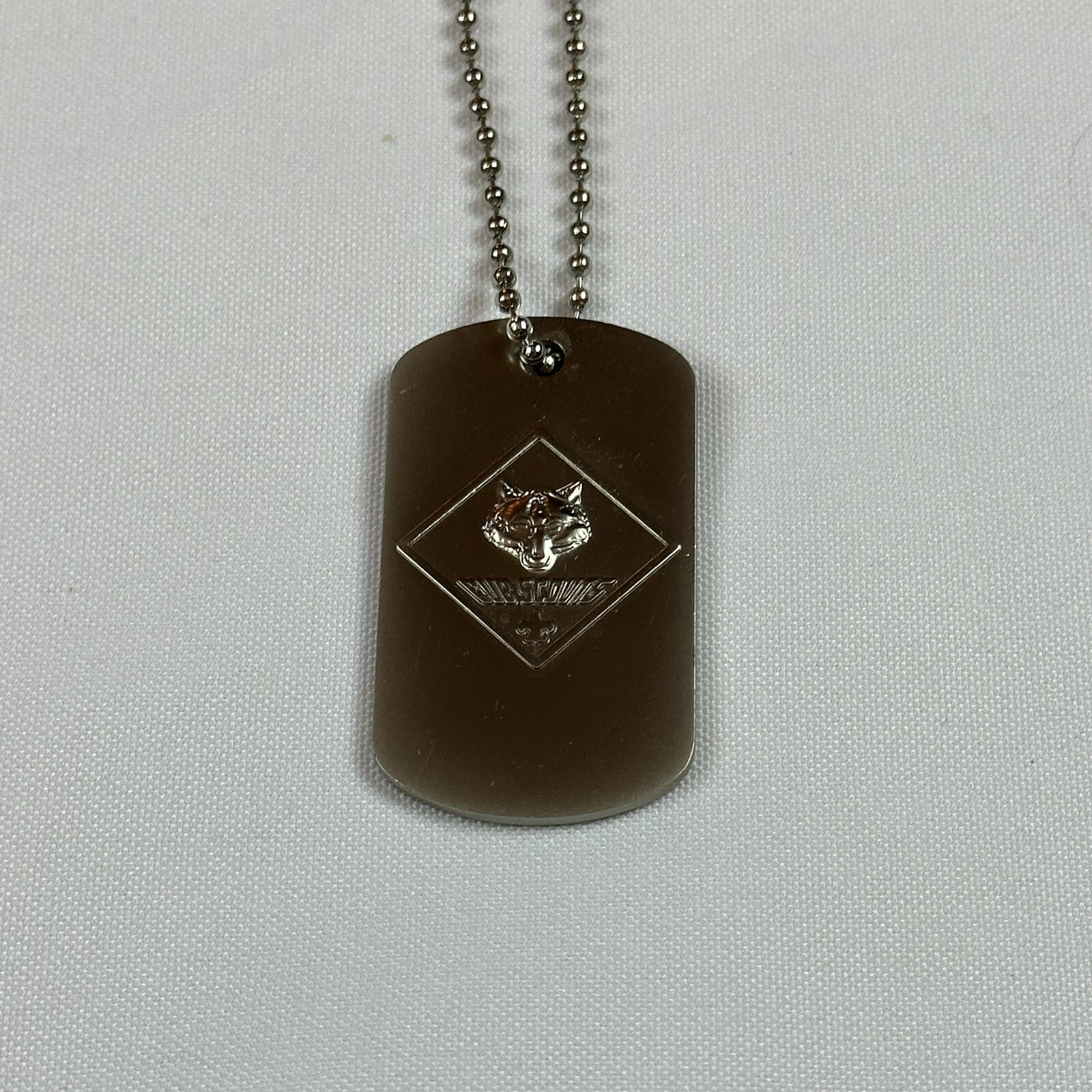 Cub Scouts Dog Tag Heart of Ohio Council Medallion Charm BSA Metal | eBay