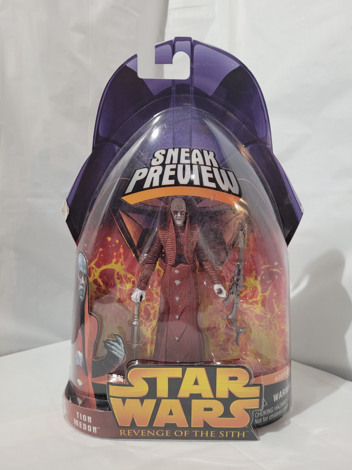 New 2005 Hasbro Star Wars Revenge Of Sith 3.75" Tion Medon Action ...