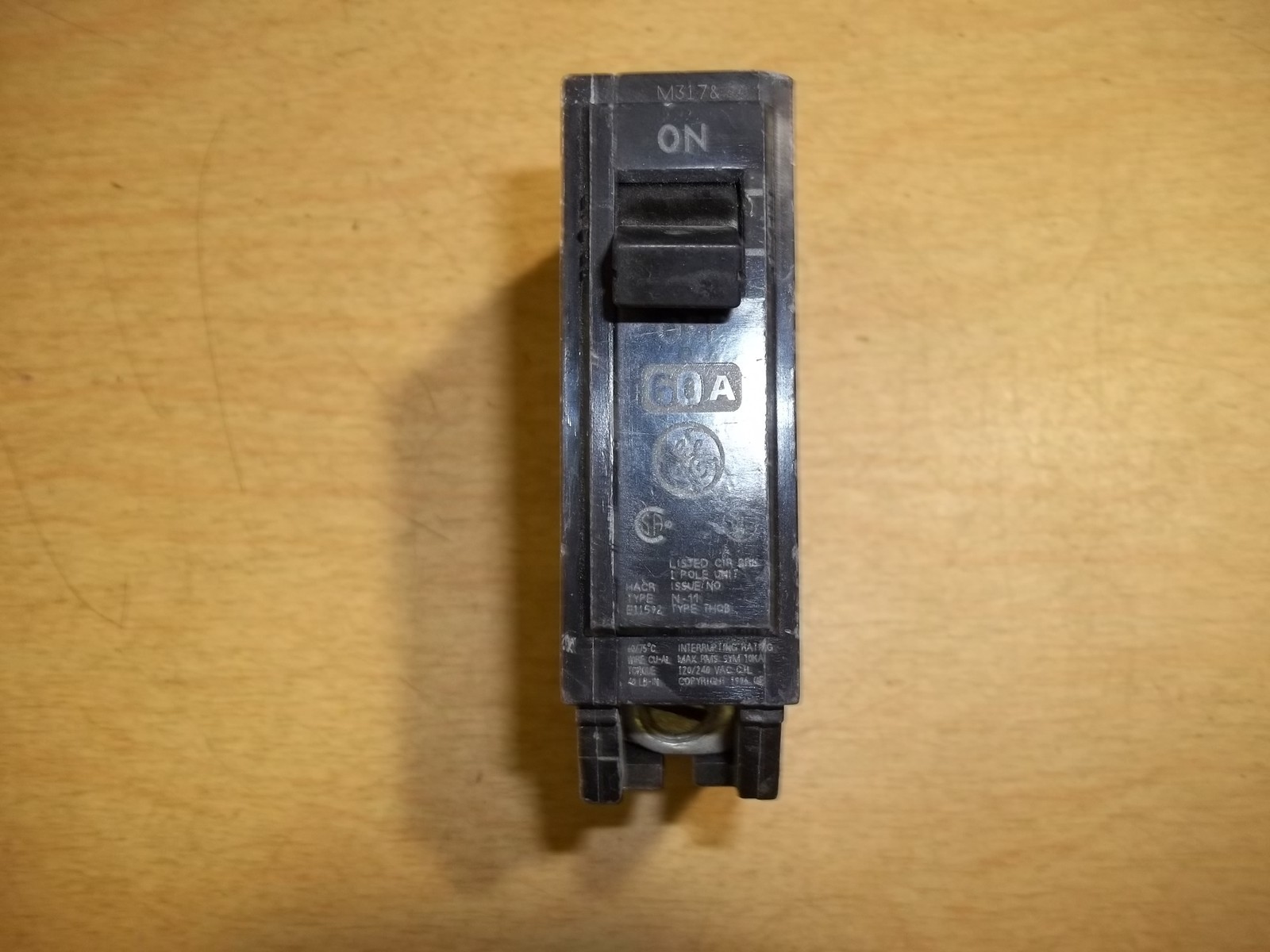 GE 60A Circuit Breaker 40C N-11 Type THQB *FREE SHIPPING* | eBay