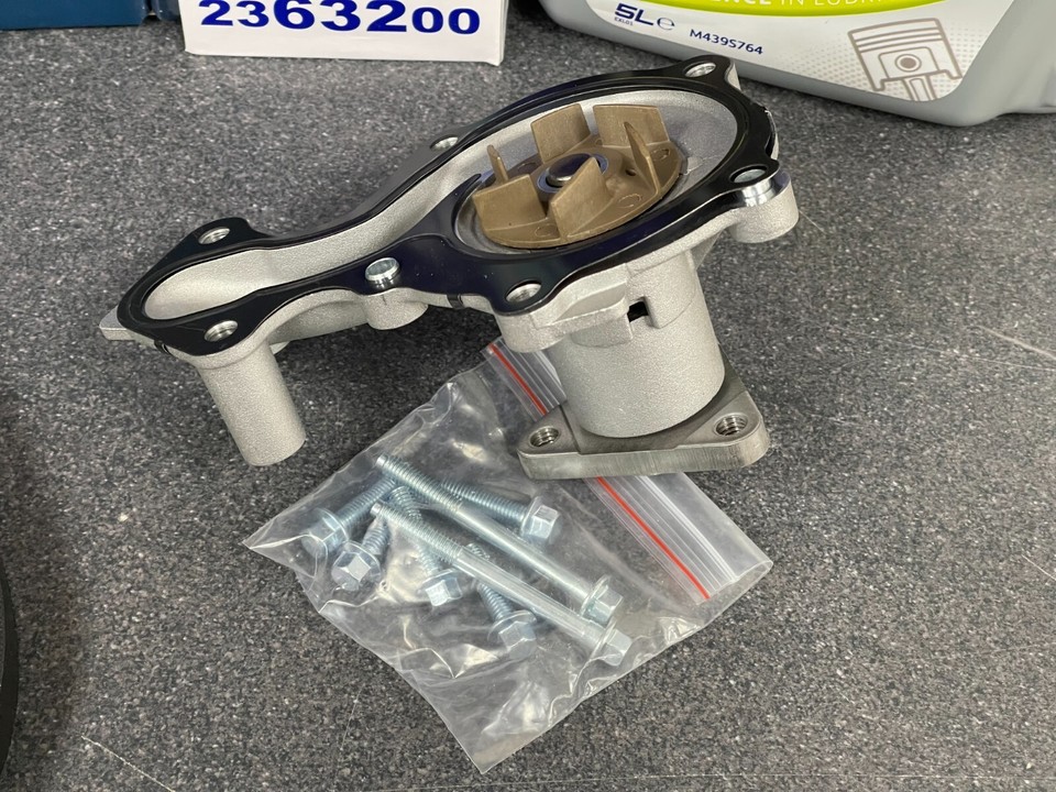 FORD 1.0 ECOBOOST TIMING BELT KIT OIL PUMP BELT FULL WET BELT KIT WATER ...