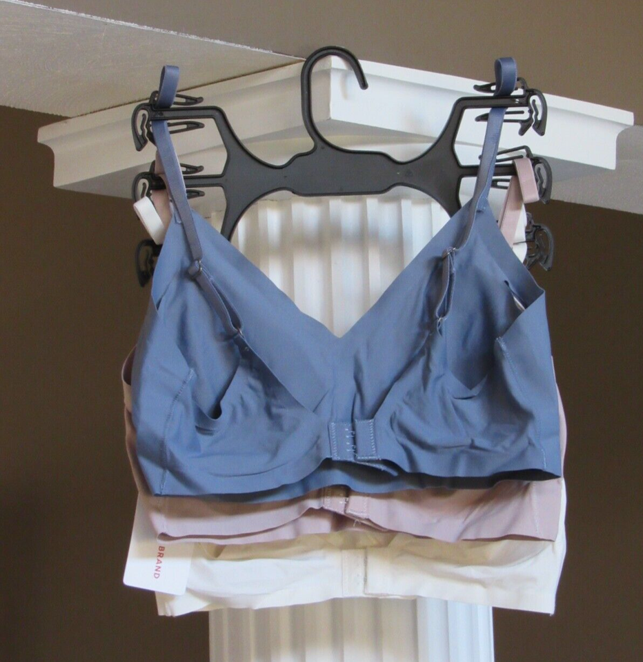 Lucky Brand 3 LOUNGE BRA'S Adjustable Straps Removable Pads Size XL NWT ...