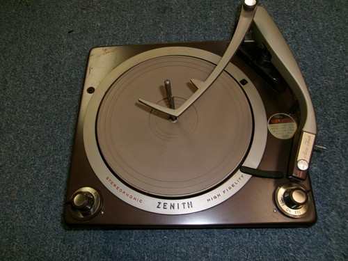 VINTAGE ZENITH/VOICE OF MUSIC MICRO TOUCH STEREO RECORD CHANGER 1241 | eBay
