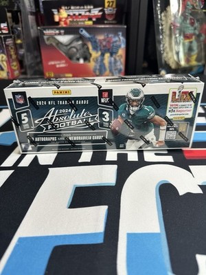2024 Panini Absolute Football Hobby Box Sealed NFL Jayden Daniels ...