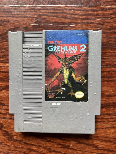 Nintendo NES Gremlins 2 The New Batch Authentic Cartridge Game TESTED ...