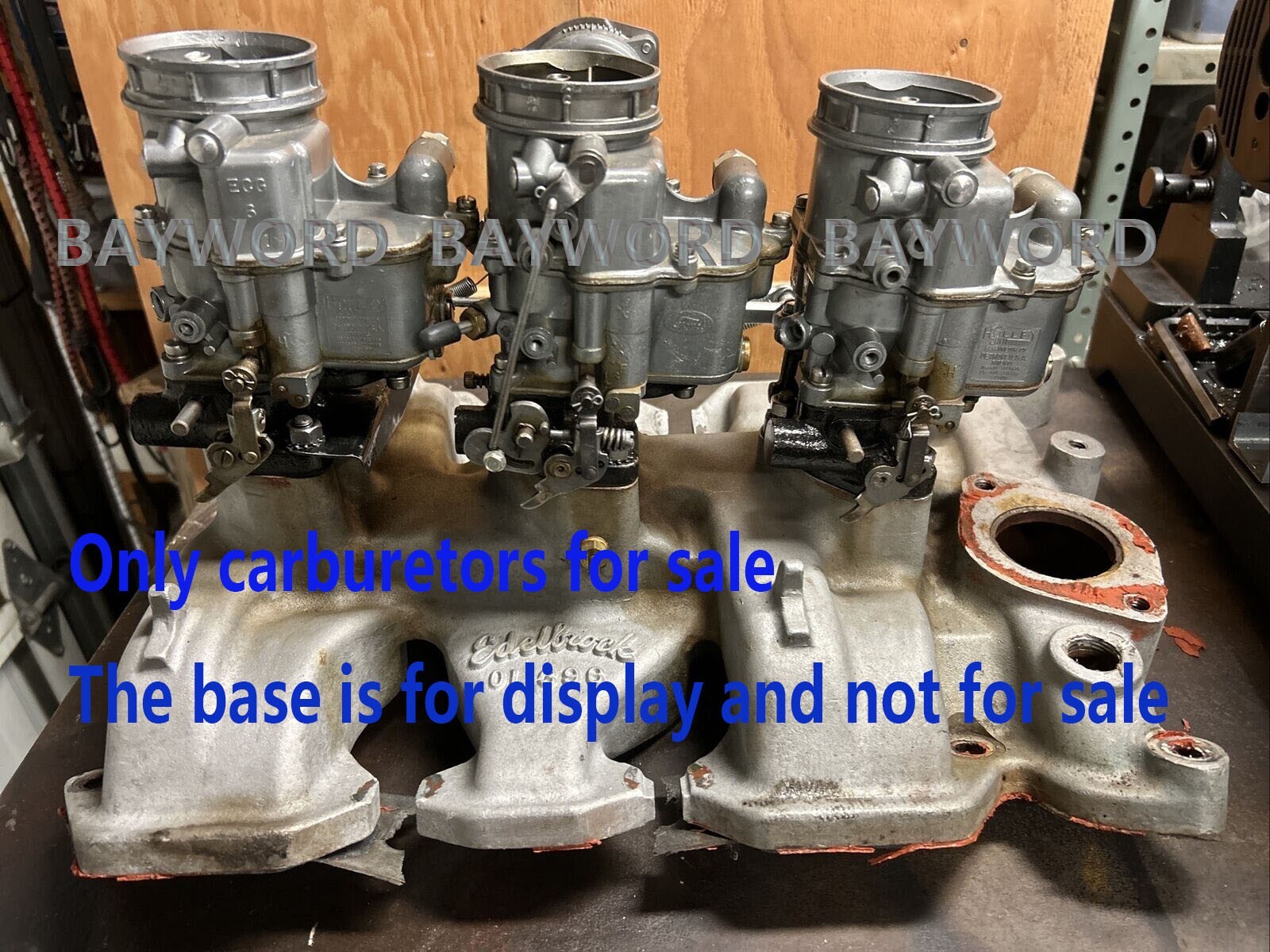 3Pcs For Holley 94 carburetors Ford V8 FlatHead 1939-1953 239"-272 ...