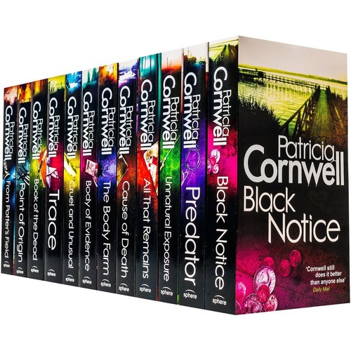 Kay Scarpetta Series 12 Books Collection Set By Patricia Cornwell NEW ...