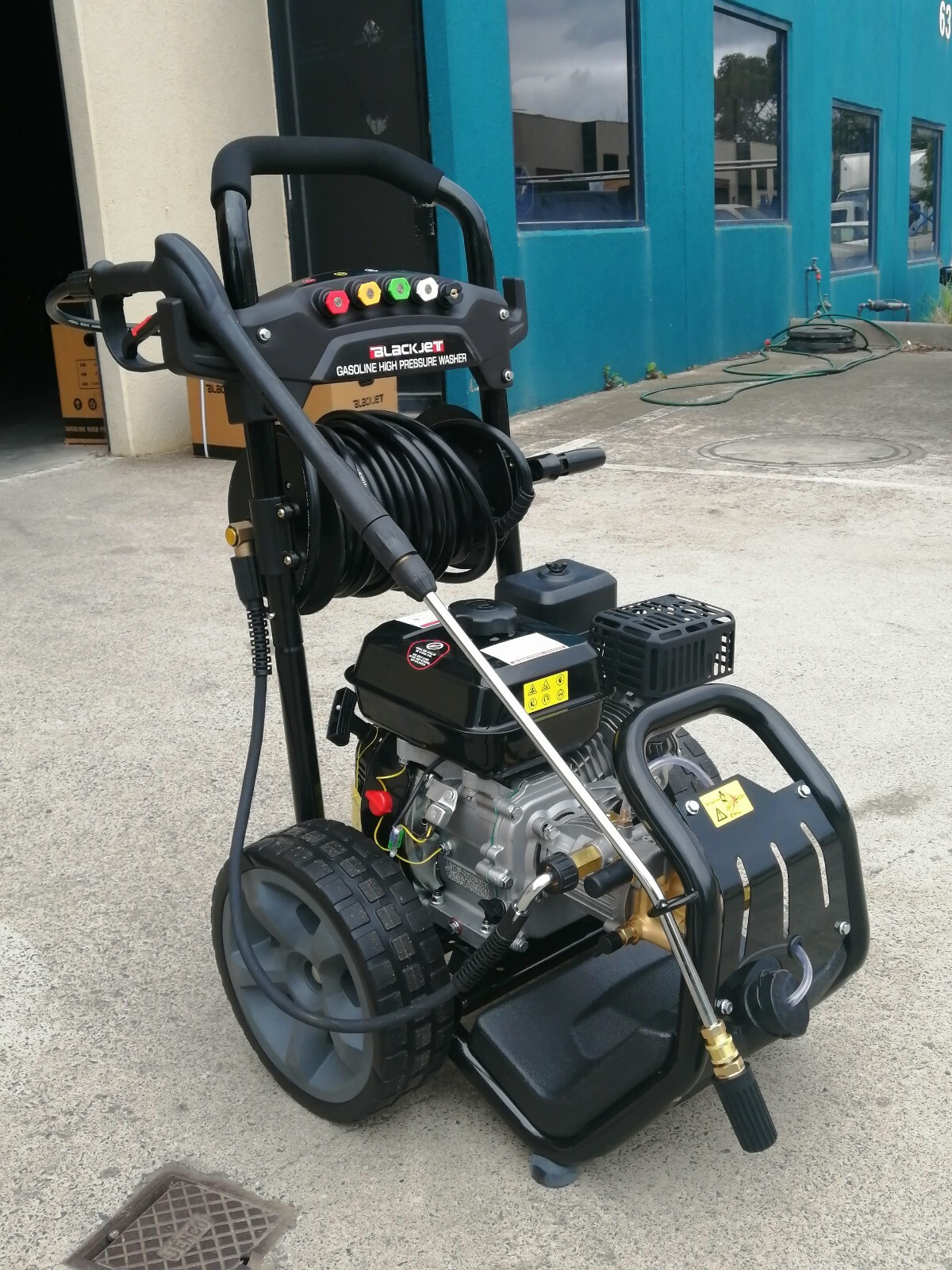 NEW BLACK JET HIGH PRESSURE WATER WASHER CLEANER 10 HP SELF-SUCTION ...