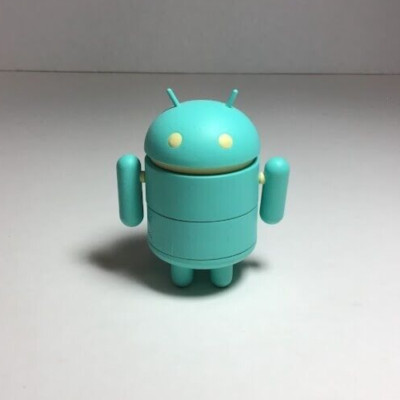 Android 3" Mini Robot Revolution Teal Retro V1950 by Google Rare! | eBay