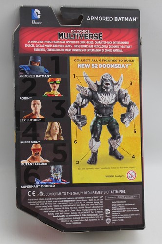 DC Comics Multiverse Batman Armored Action Figure New 52 Doomsday | eBay