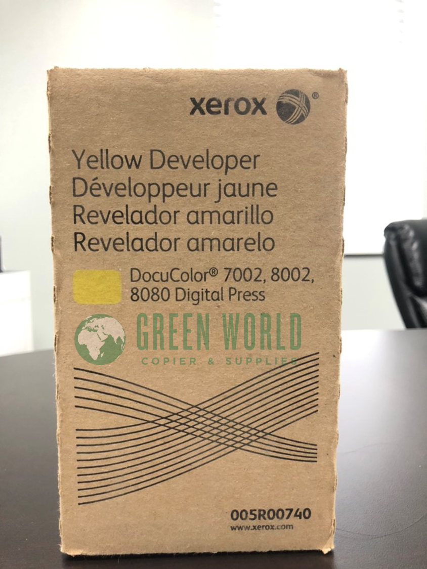 Xerox Developer DocuColor 7002 8002 005R00740 Yellow See Photos for sale online | eBay
