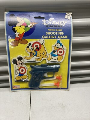 VINTAGE MICKEY MOUSE TOY SHOOTING GALLERY | eBay
