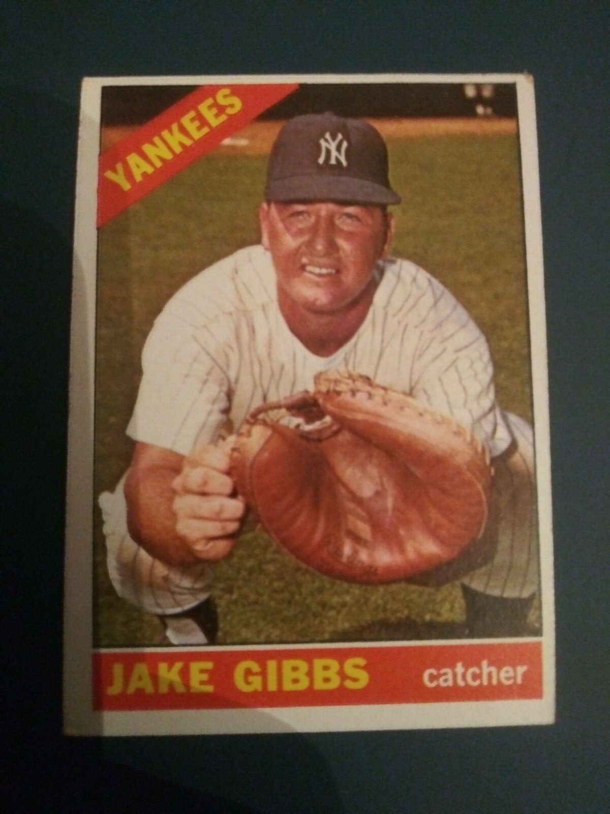 1966 Topps baseball Jake Gibbs card #117 in vg condition | eBay
