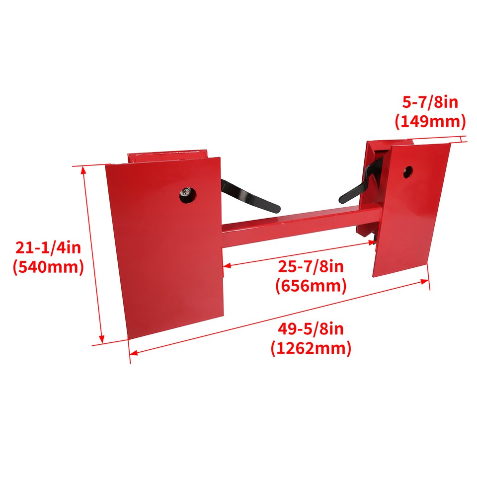 Universal Skid Steer Quick Tach Conversion Adapter Plate Attachments ...