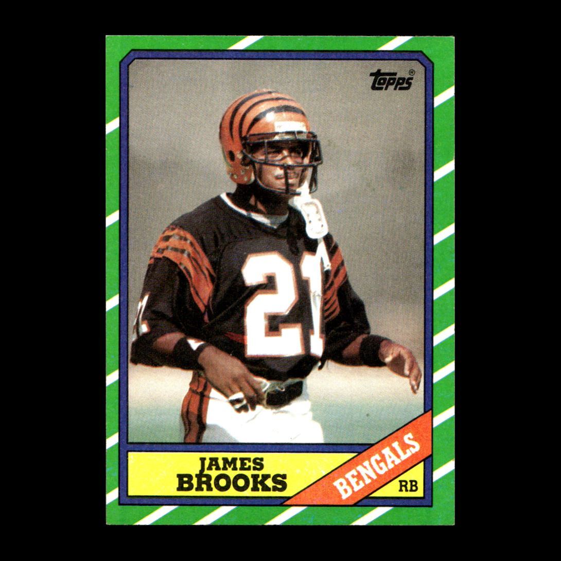 James Brooks 1986 Topps Cincinnati Bengals #256 Great Set! 2 | eBay